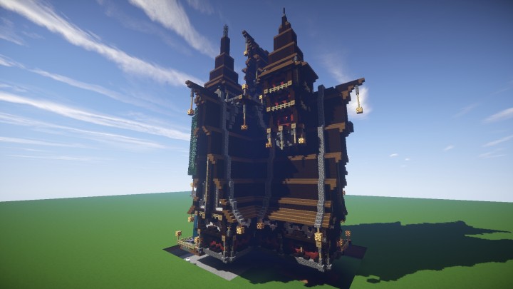 Epic SteamPunk Mansion Minecraft Map