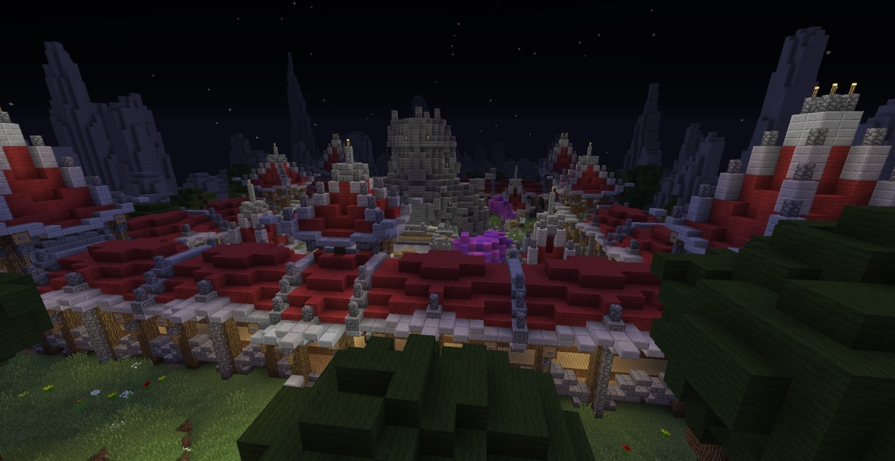 Asian Style Hub Minecraft Map