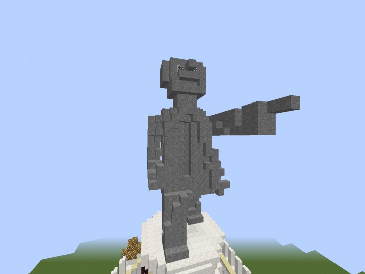 Palace of Soviets Minecraft Map