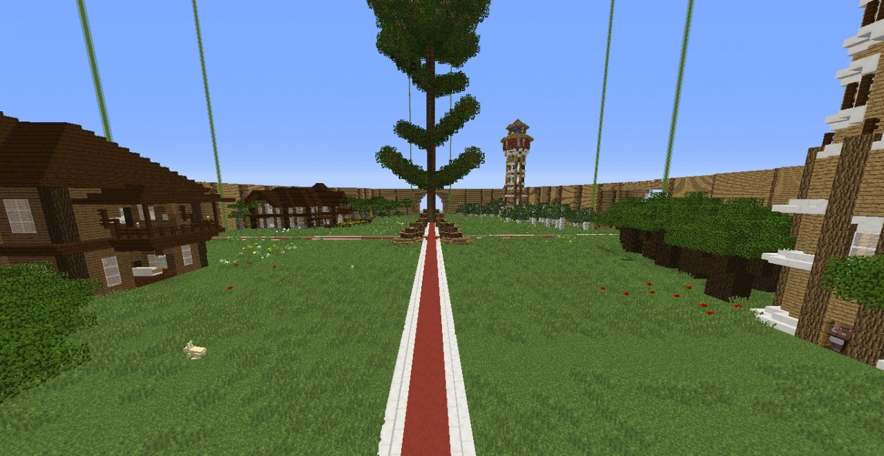 spawn area Minecraft Map