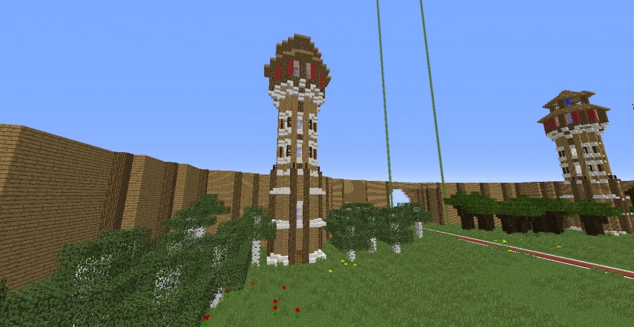 spawn area Minecraft Map