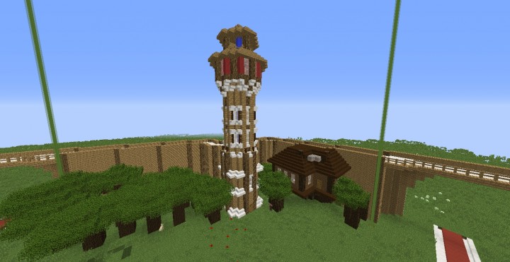 spawn area Minecraft Map