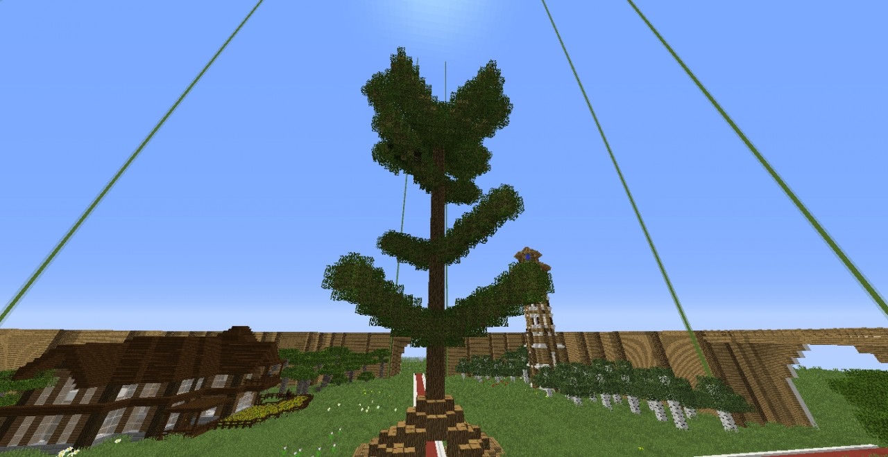 spawn area Minecraft Map