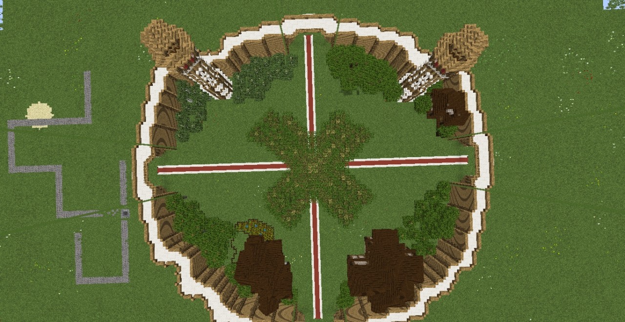 spawn area Minecraft Map