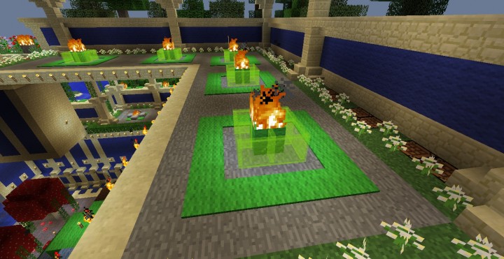 Babylon garden Minecraft Map