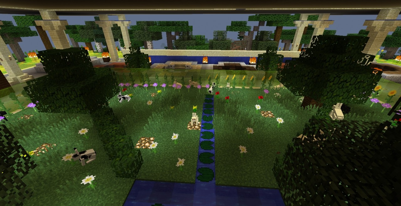 Babylon garden Minecraft Map