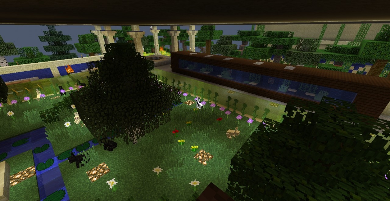 Babylon garden Minecraft Map