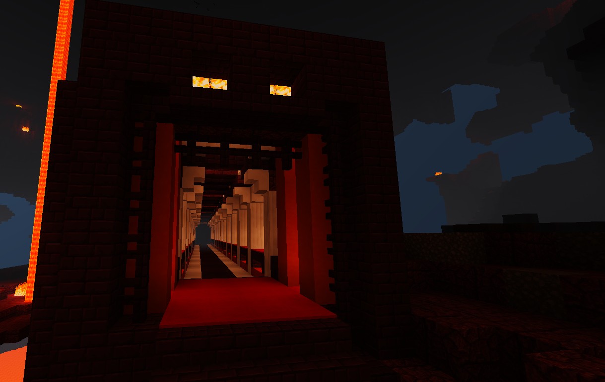 Nether path Minecraft Map
