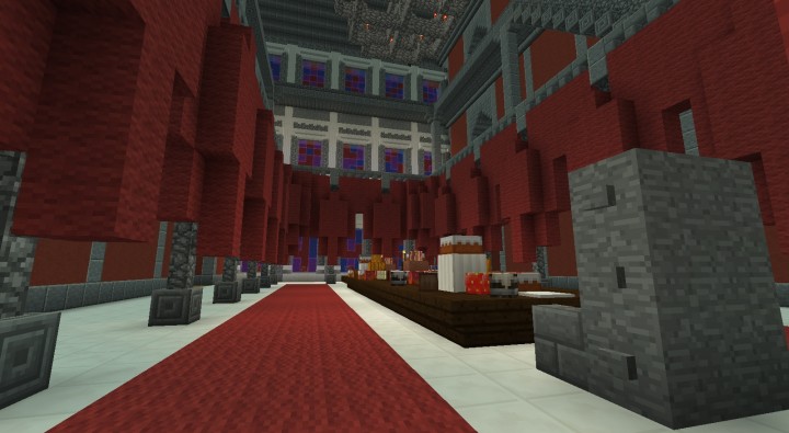 Bloodborne inspired city Minecraft Map