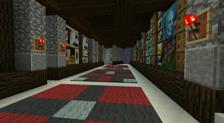 Bloodborne inspired city Minecraft Map