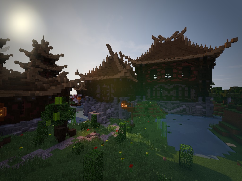 The Little Asian Town: By Dewel114 Minecraft Map