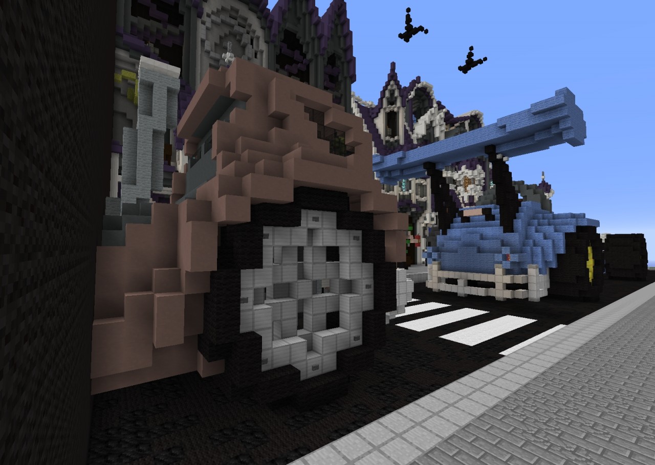 large scale builds Minecraft Map