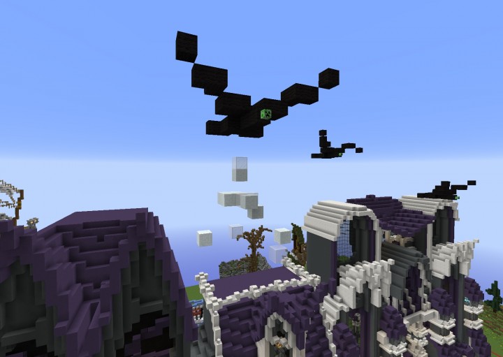 large scale builds Minecraft Map