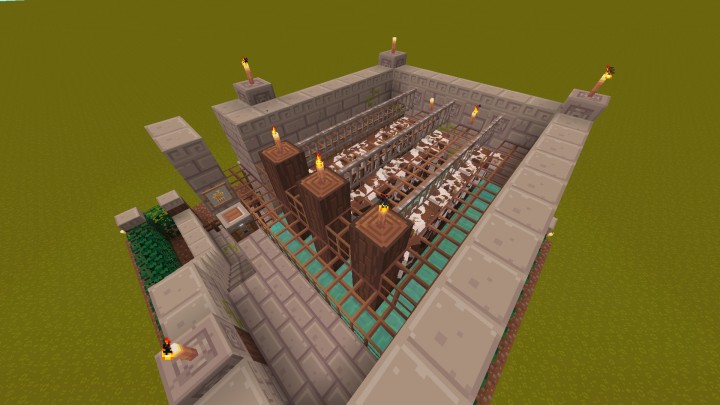 Fancy Cow Farm Minecraft Project