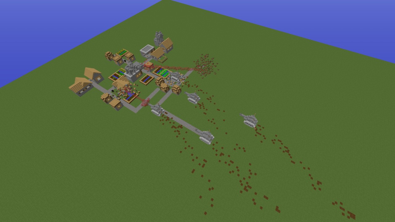 >>MUST SEE VILLAGER INVASION Minecraft Map