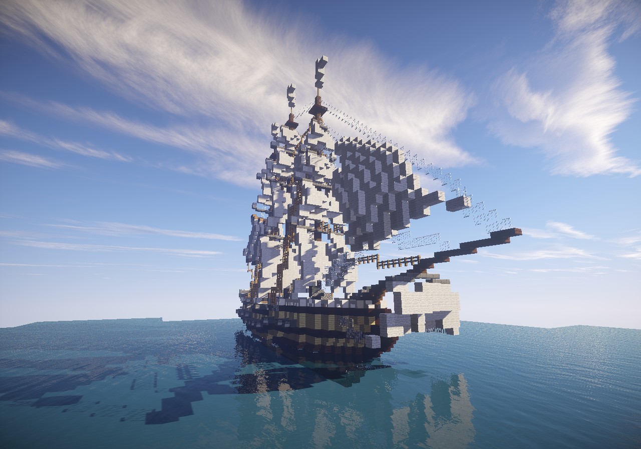 5th Rate Frigate (26-Gun Frigate) Minecraft Map