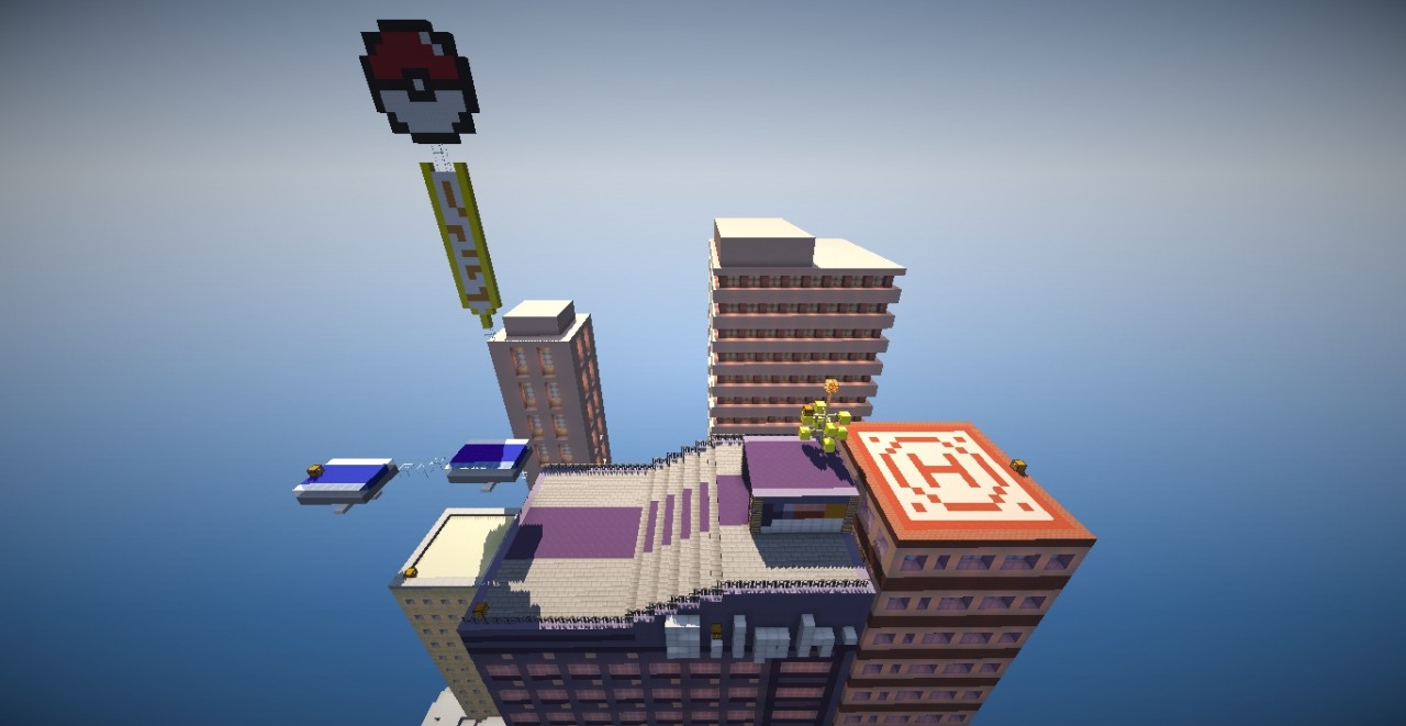 Silph CO. | Super Smash 64 | PvP Ready! Minecraft Map