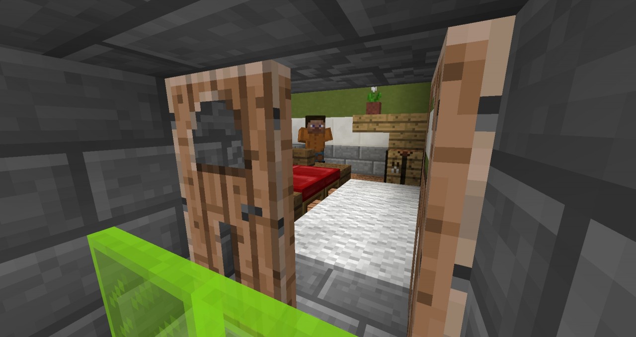 16x16x16 house Minecraft Map