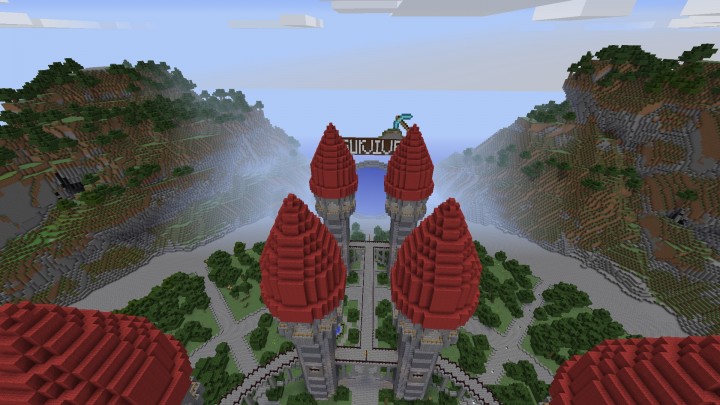 Spawn Server Minecraft Map