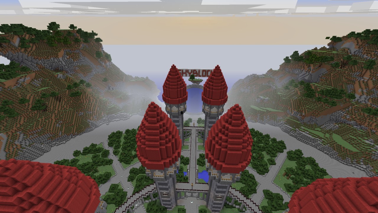 Spawn Server Minecraft Map