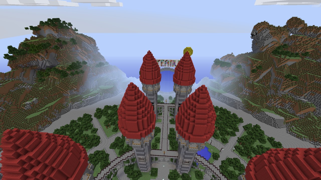 Spawn Server Minecraft Map