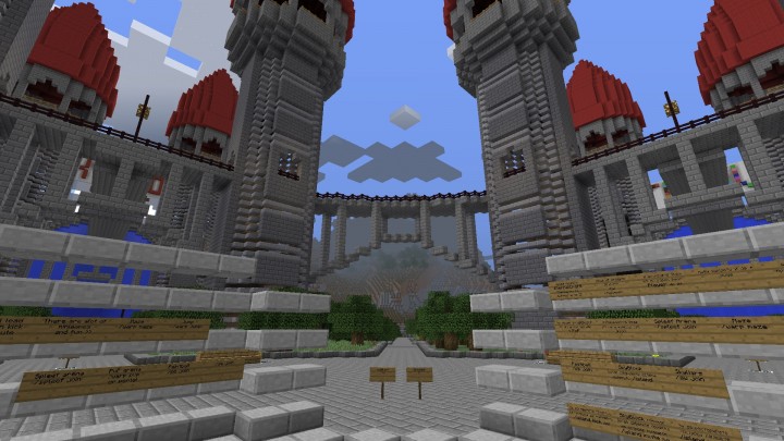 Spawn Server Minecraft Map
