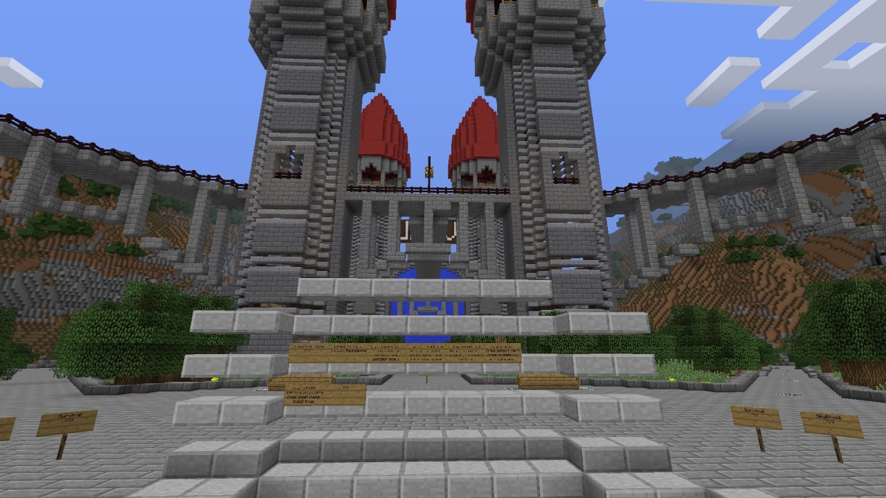 Spawn Server Minecraft Map