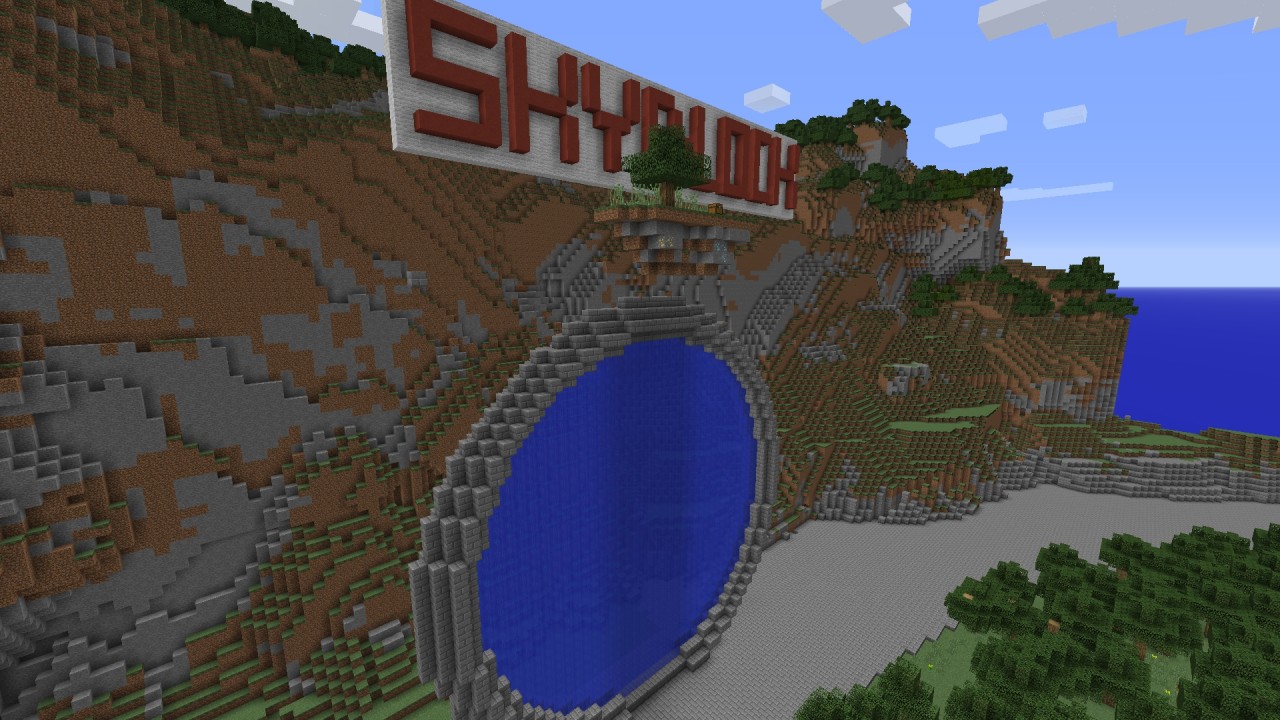 Spawn Server Minecraft Map