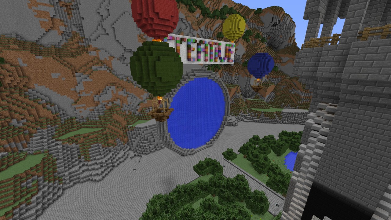 Spawn Server Minecraft Map