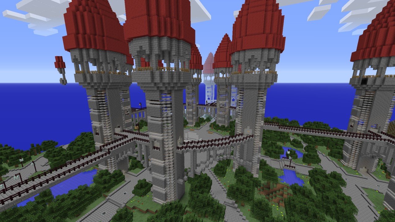 Spawn Server Minecraft Map