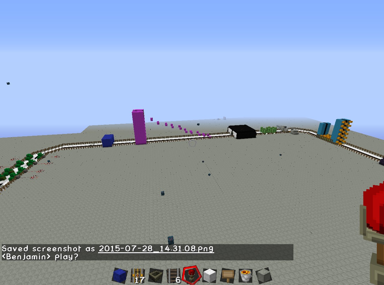 2 players race Minecraft Map
