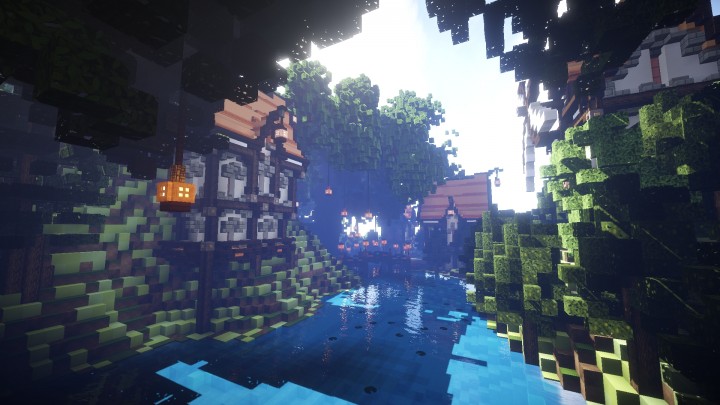 Fantasy Spawn - The Forest Minecraft Map