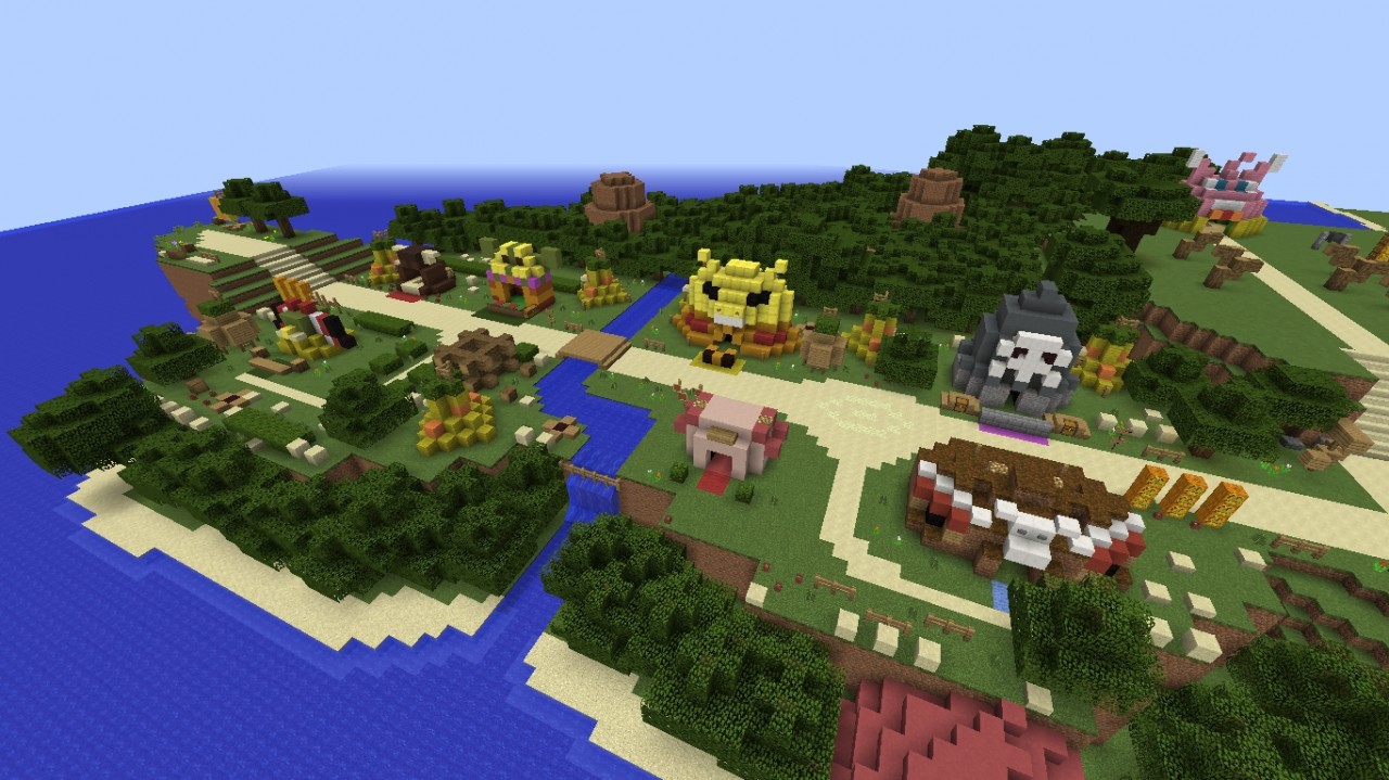 Pokemon Mystery Dungeon Minecraft Map