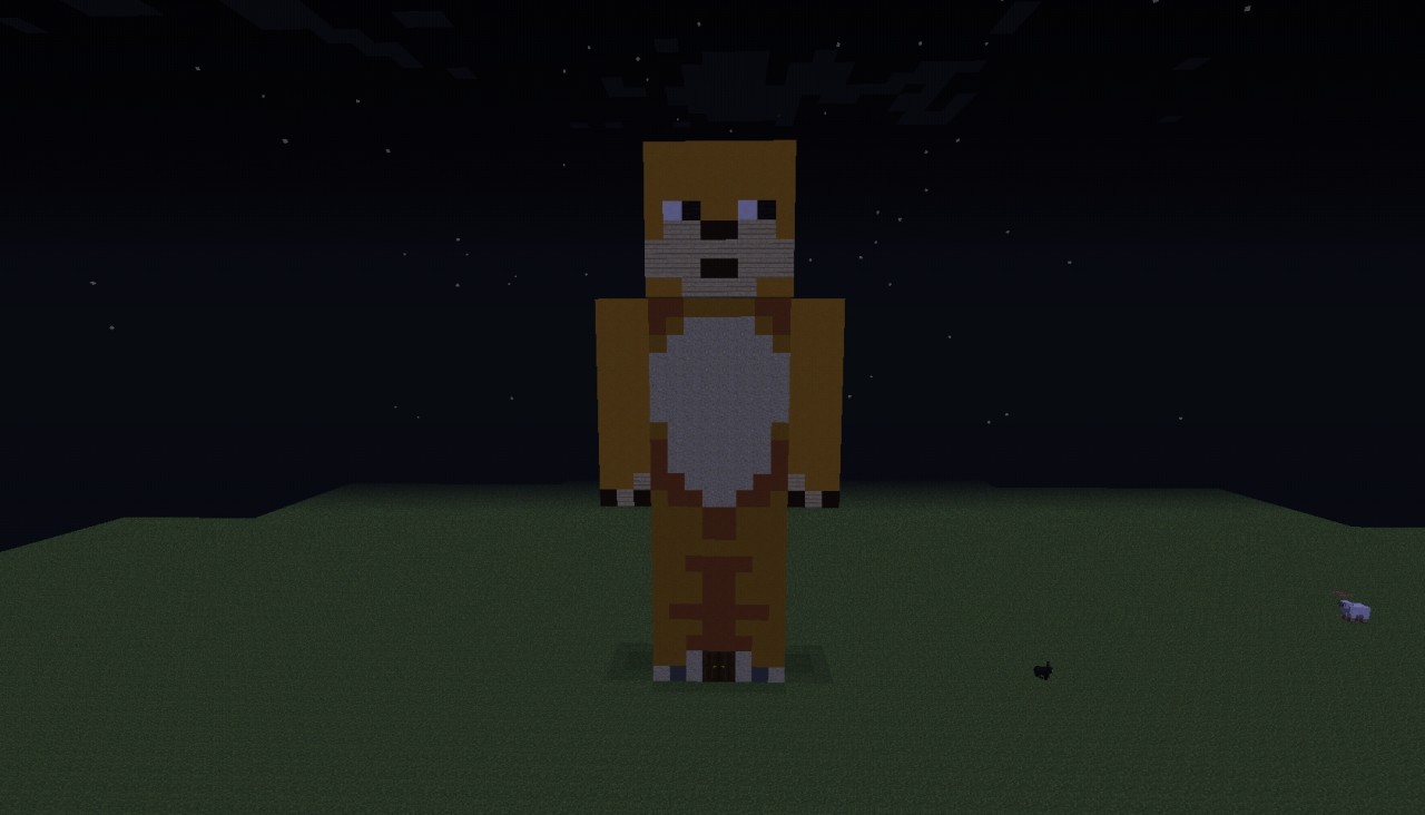 Doge Statue Minecraft Project
