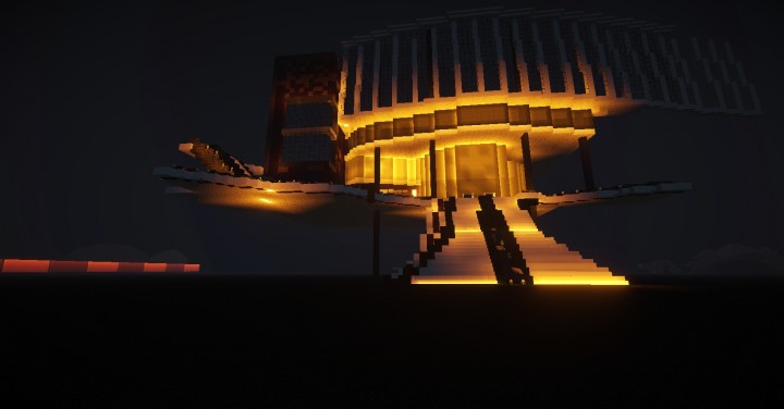 City of omar - modern city (metros, stadiums, skyscrapers) Minecraft Map