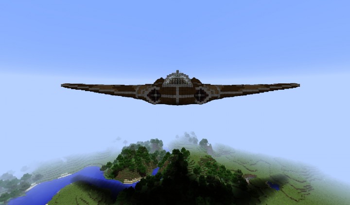 Horten Ho IX V2 Minecraft Map