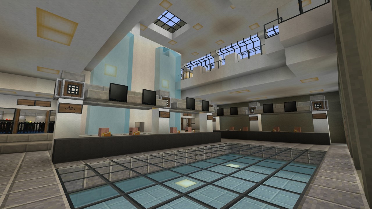 Cruise Ship Terminal v1 Minecraft Map