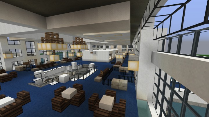 Cruise Ship Terminal v1 Minecraft Map