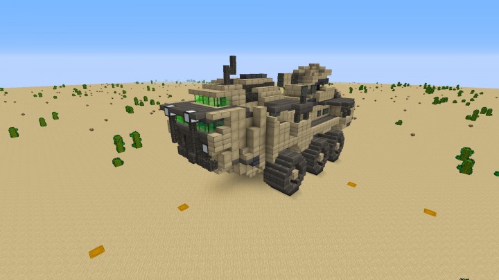 UNSC Mammoth [1.8x+] [Interior] Minecraft Map