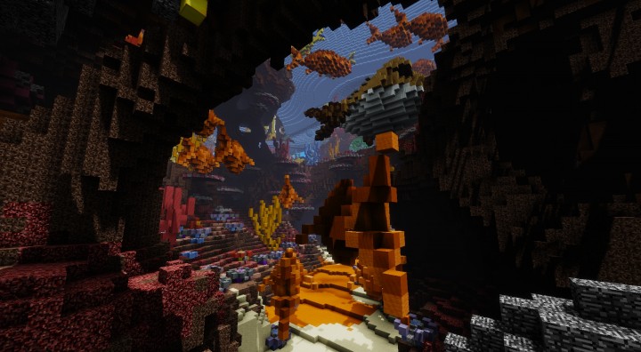 'Calamity on the reef' - Underwater Wonderland Contest entry Minecraft Map