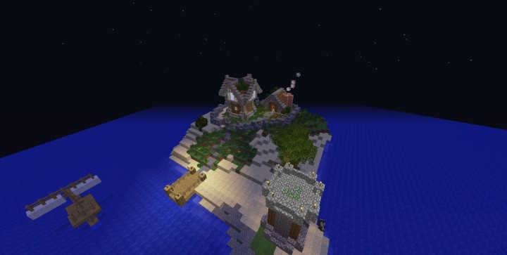 Island Hamlet Minecraft Map