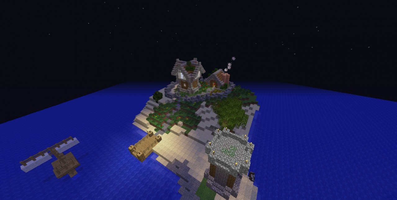 Island Hamlet Minecraft Map