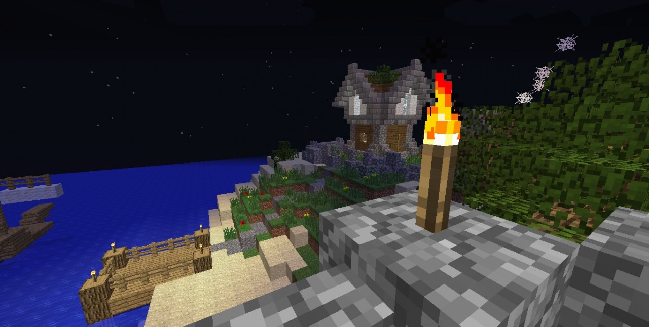 Island Hamlet Minecraft Map