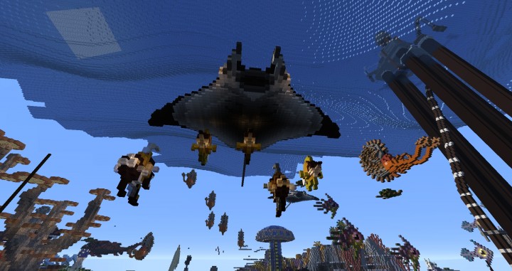 Exploration of the Atlantis Reef - PMC contest entry Minecraft Map