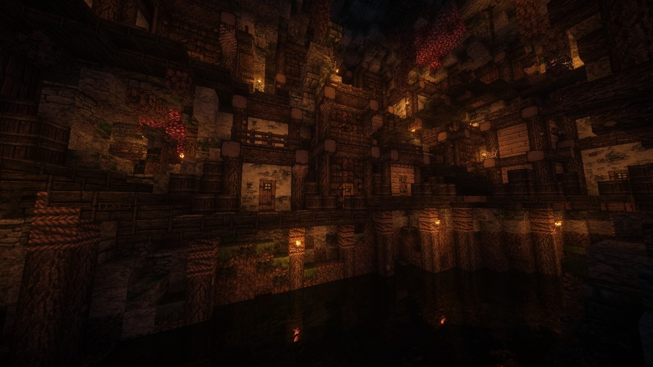 [MythicubeMMO]: The Goblins' Hideout, Cache of Treasures! Minecraft Map