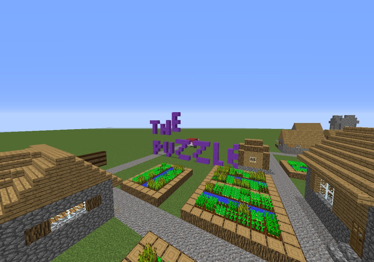 THE PUZZLE DEMO MAP Minecraft Map