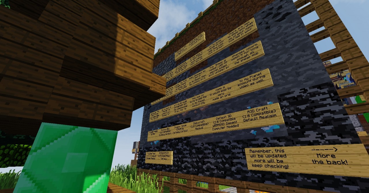 The Ultimate Texture Tester Minecraft Map