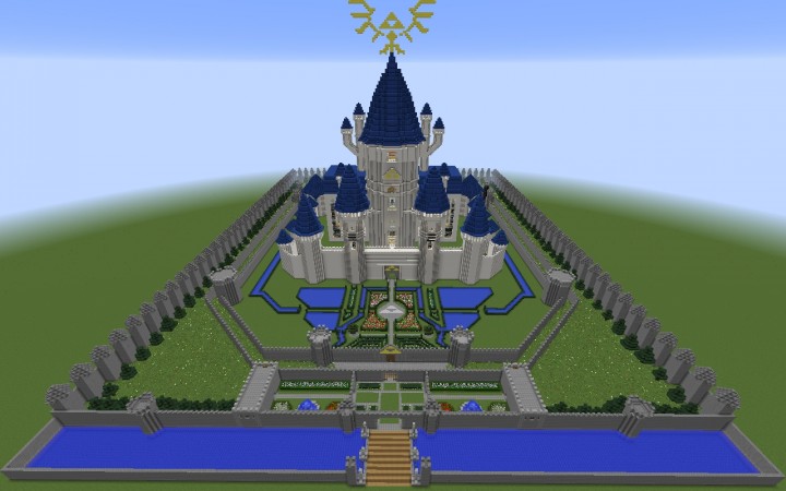Hyrule Warriors Castle Minecraft Map
