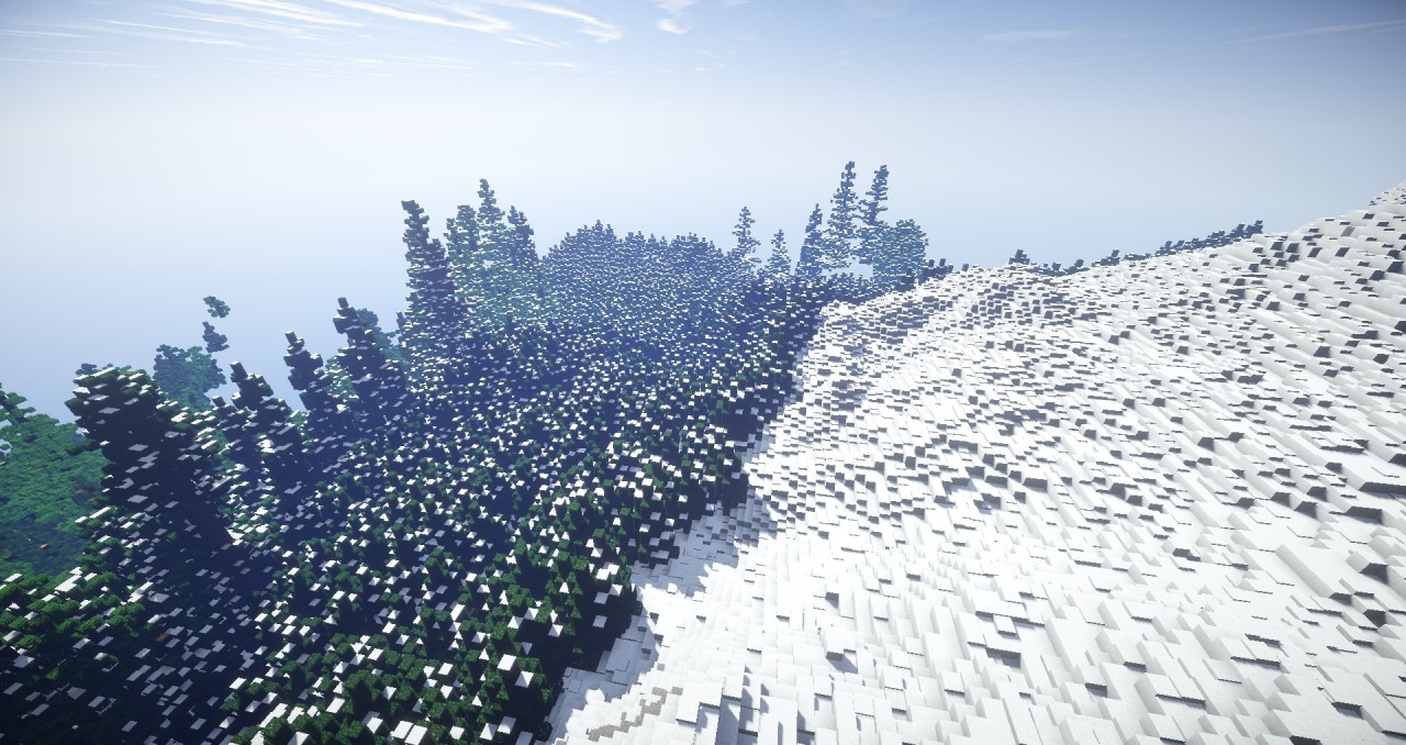 Mountain build Minecraft Map
