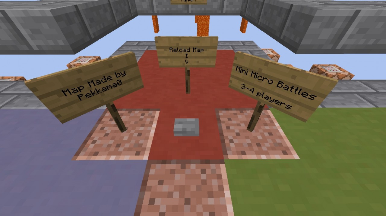 [4 PLAYERS] MINI MICRO BATTLES! Minecraft Map